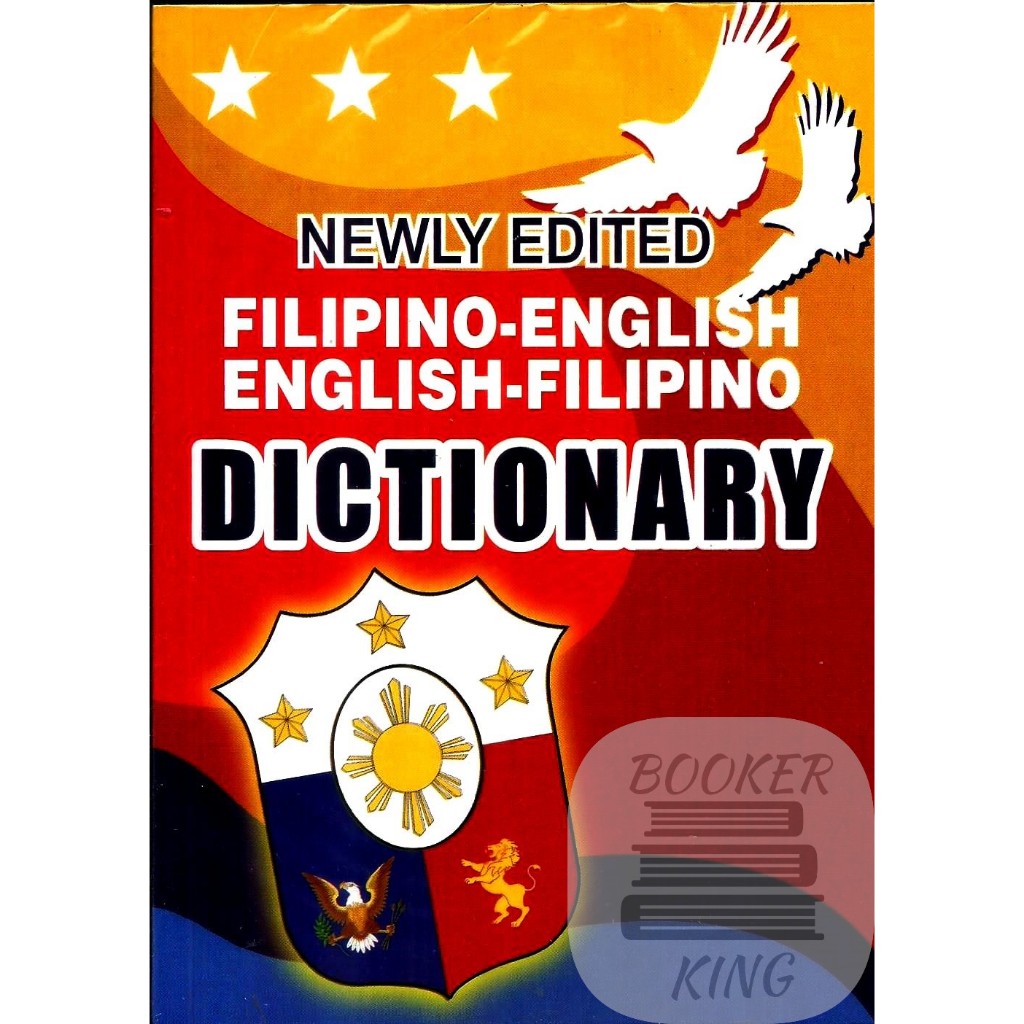 Newly Edited Filipino English English Filipino Dictionary | Shopee ...