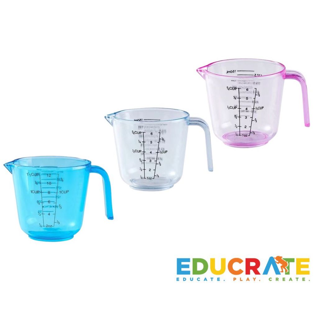 educratePh 150ml measuring cup / plastic cup / montessori transfer and ...