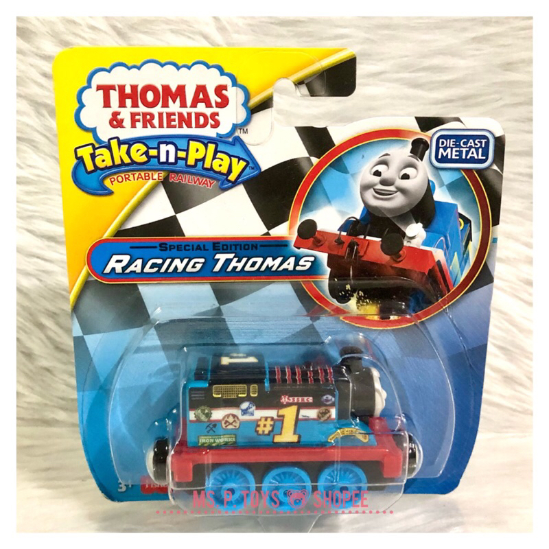 Thomas & Friends Special Edition Racing Thomas | Shopee Singapore