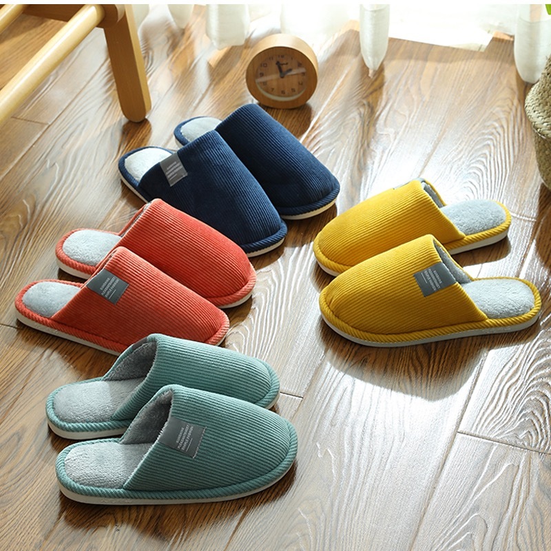 Solid Color Slippers bedroom Slippers Indoor pambahay slippers indoor ...
