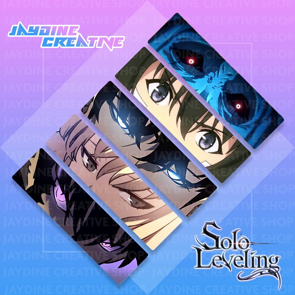 Jaydine Creative : Solo Leveling - Anime (Eye Slap Sticker) | Shopee ...