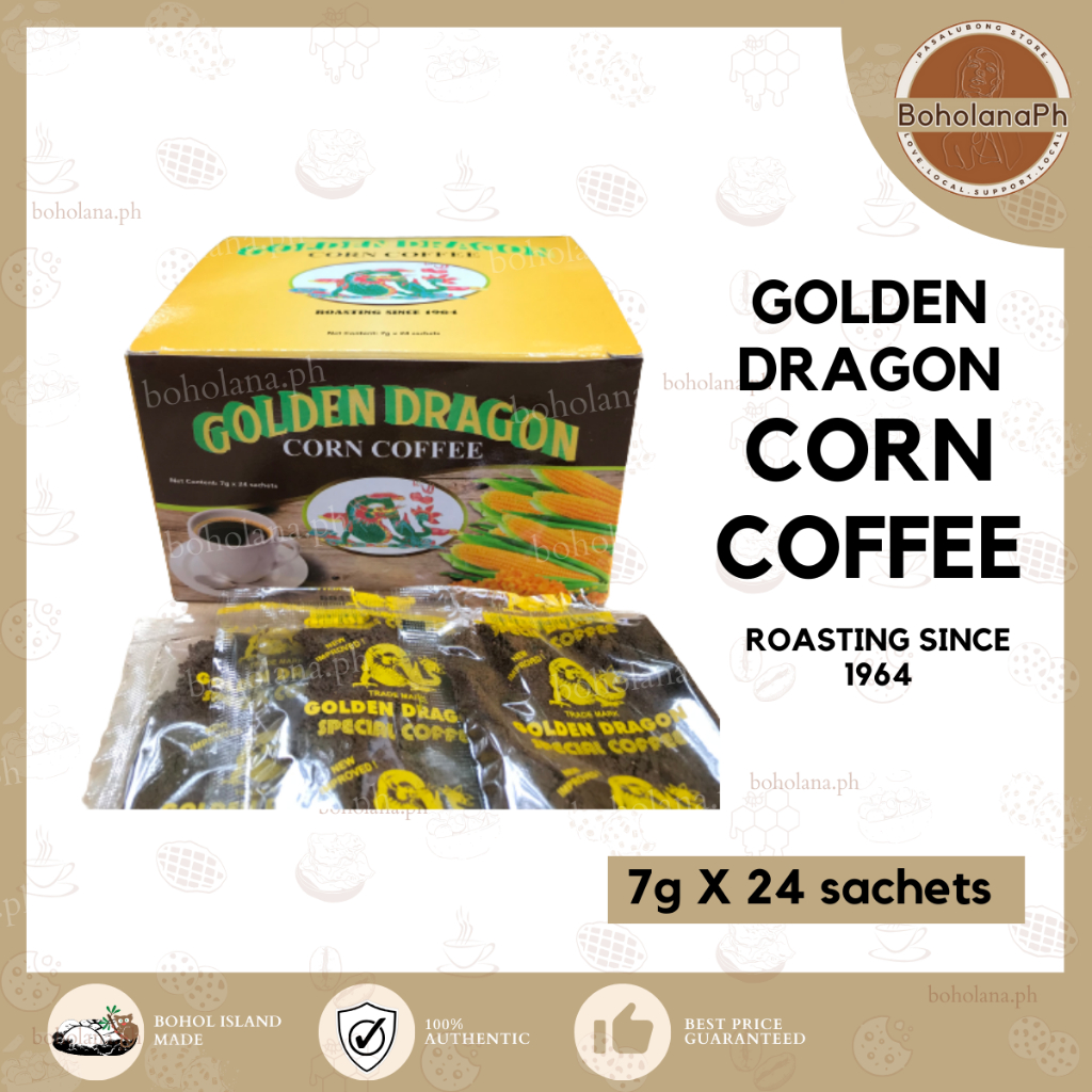 Golden Dragon Corn Coffee Roasting since 1960’s [ 7g x 24 sachets ...