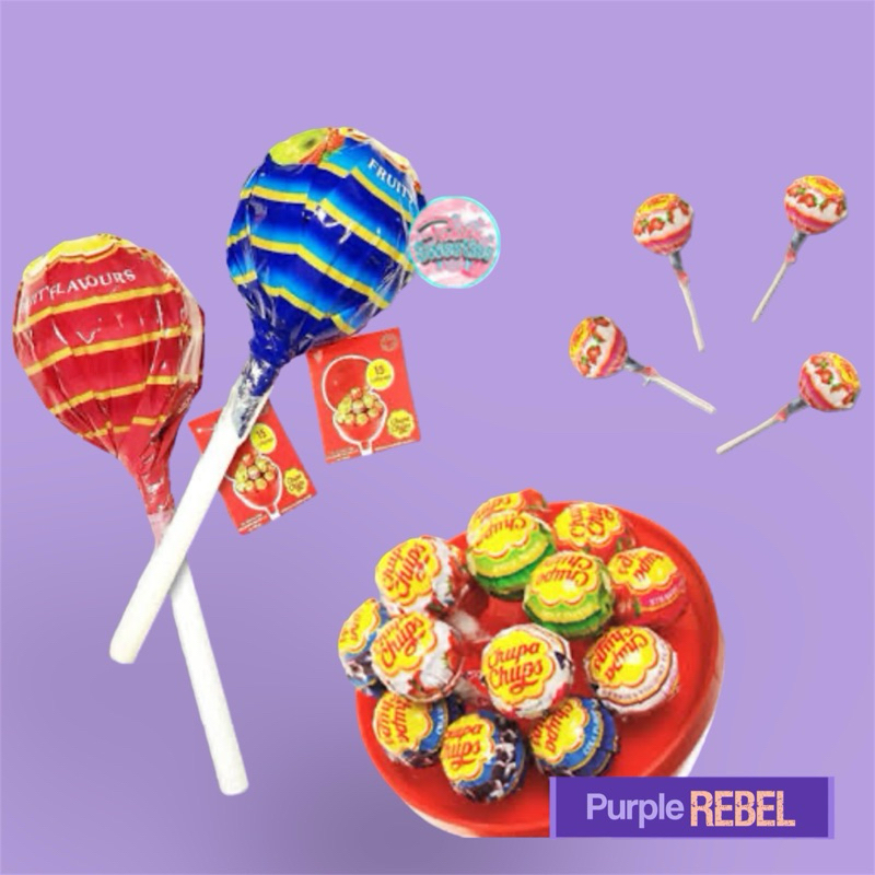 Chupa Chups Mega Lollipop | 1 capsule | 10 pieces | Shopee Singapore