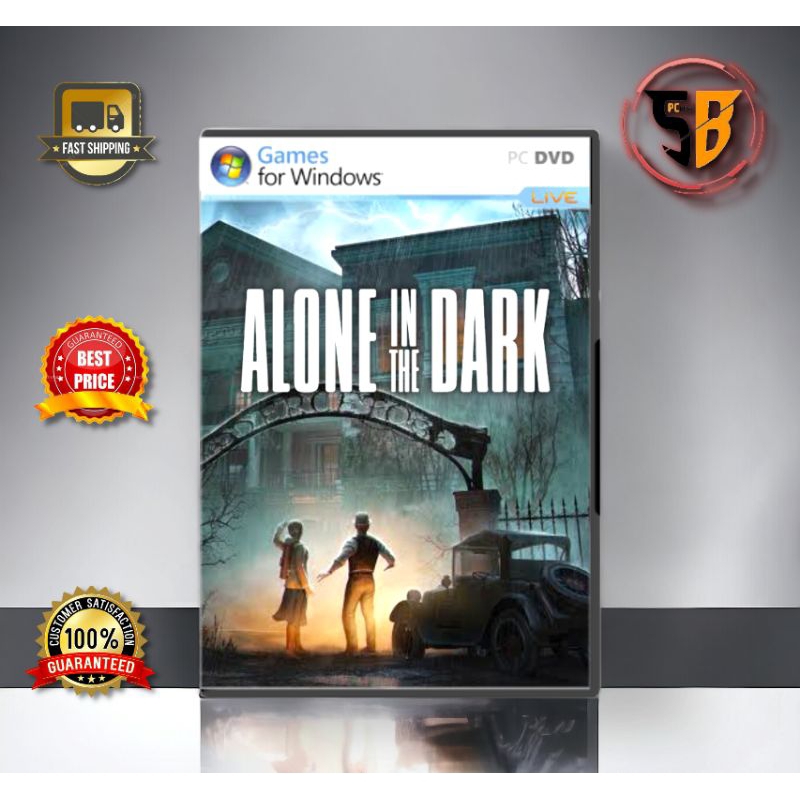 PC Laptop Video Game Alone In The Dark 2024 Deluxe Edition +DLCs Horror USB Windows OS Easy ...