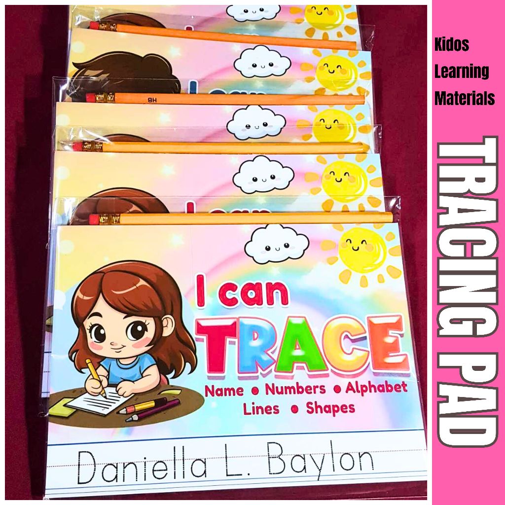 Tracing Pad(Alphabets,numbers,shapes,lines,names) | Shopee Singapore