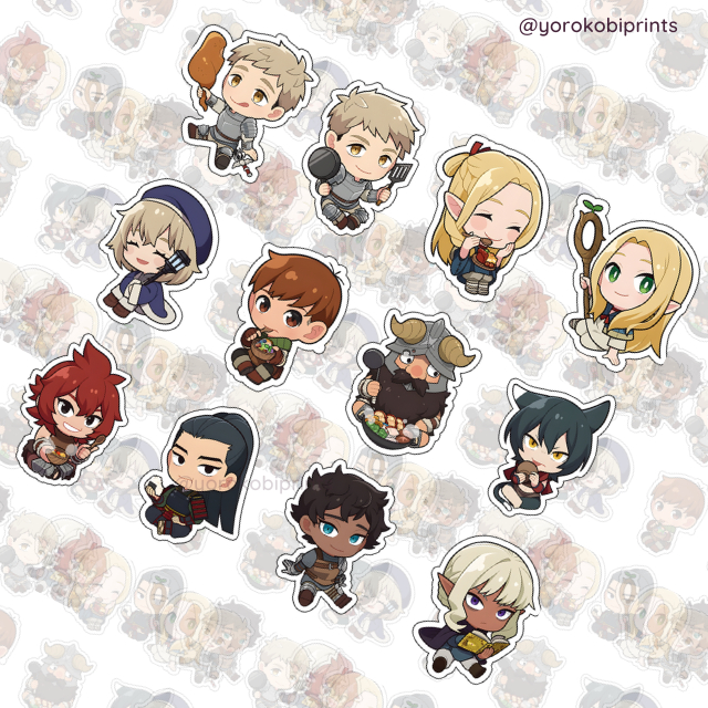 Dungeon Meshi / Delicious in Dungeon - Laios Marcille - Chibi ...