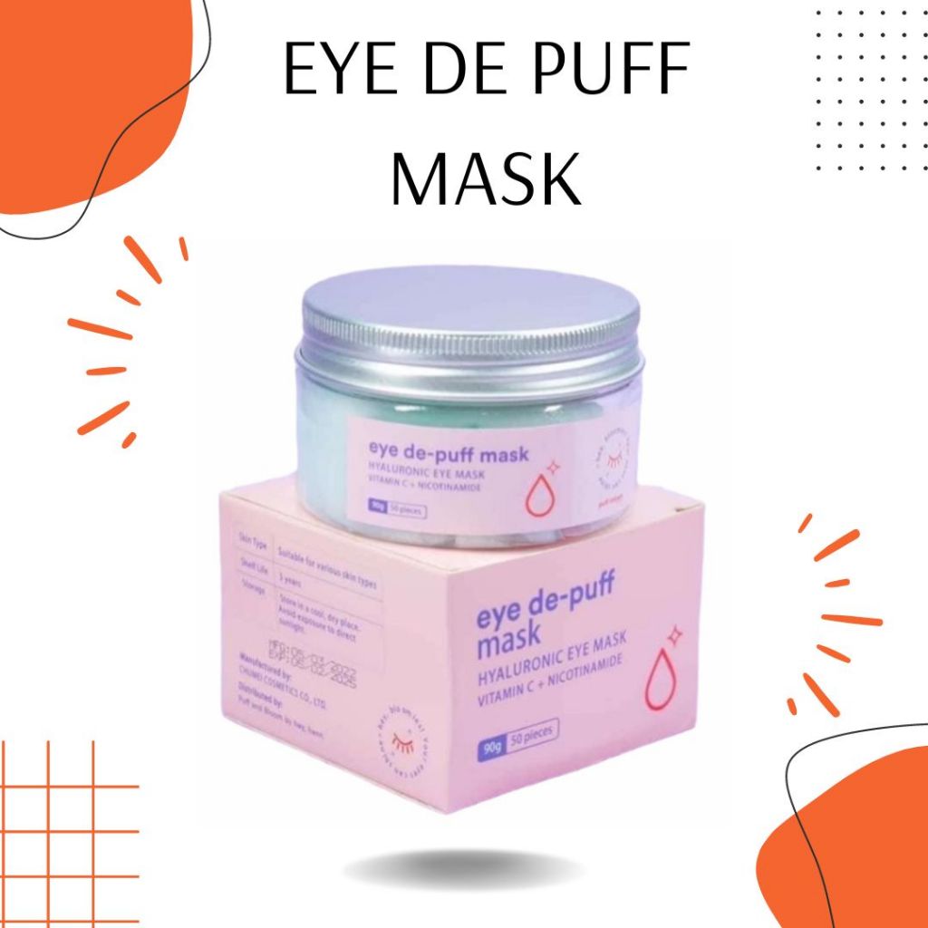 PUFF AND BLOOM (EYE DE PUFF MASK) | Shopee Singapore