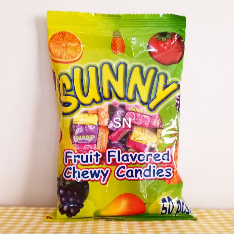SN Sunny Fruit Flavored Chewy Candies Candy (50pcs/180g) | Shopee Singapore