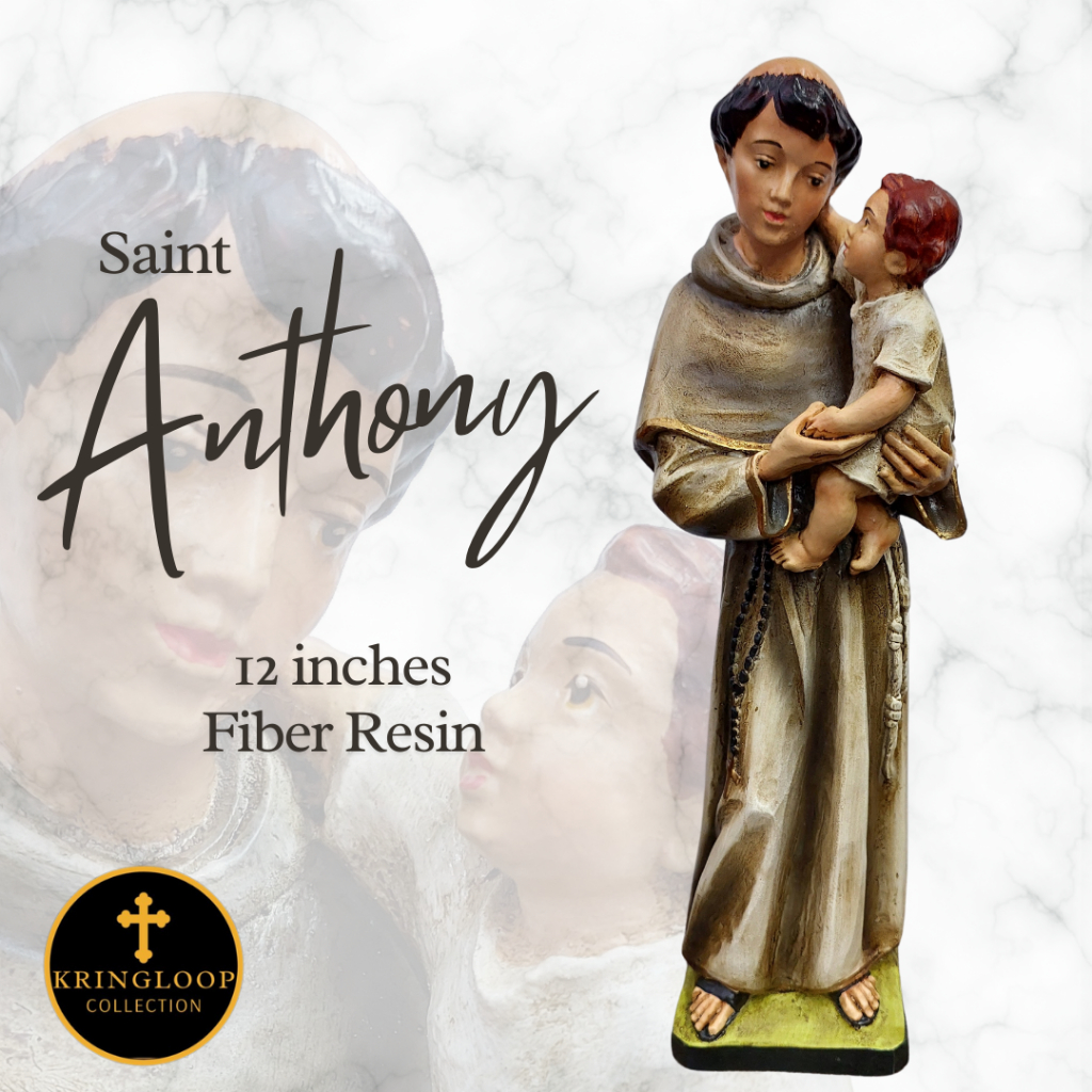St Anthony grey (Kringloop Collection) | Shopee Singapore