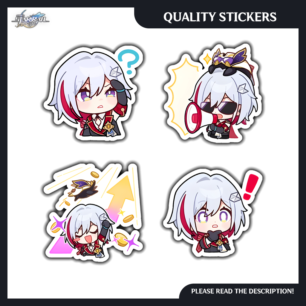 Topaz and Numby - Honkai: Star Rail Emoji Stickers | Shopee Singapore
