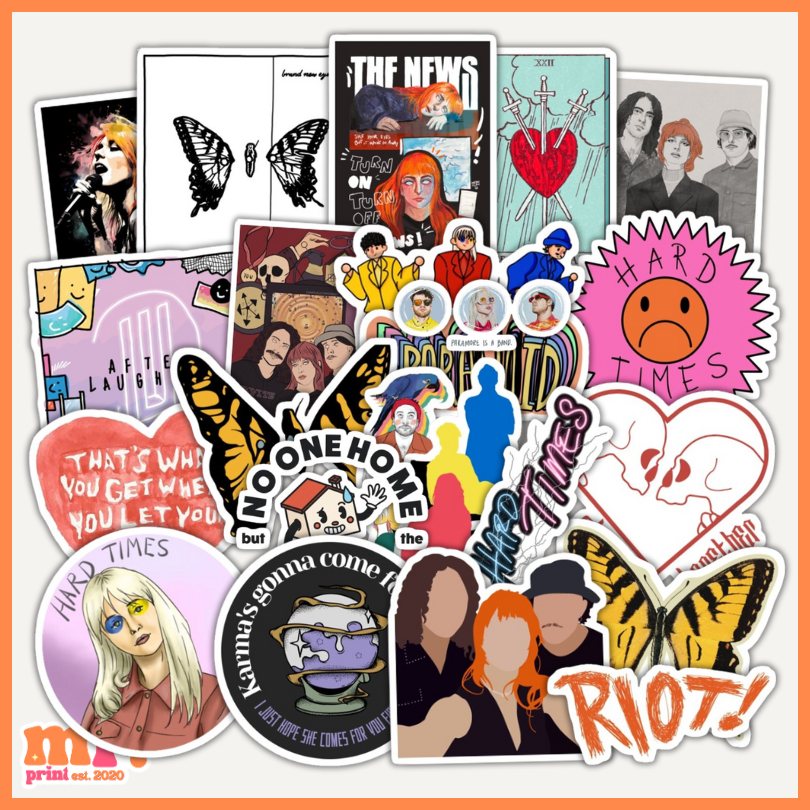 PARAMORE VOL 3 STICKERS HAYLEY WILLIAMS WATERPROOF STICKER | Shopee ...