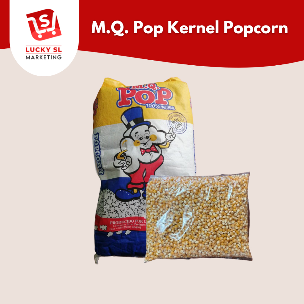 M.Q. Pop Kernel Popcorn [Repacked] 500g/1kg | Shopee Singapore