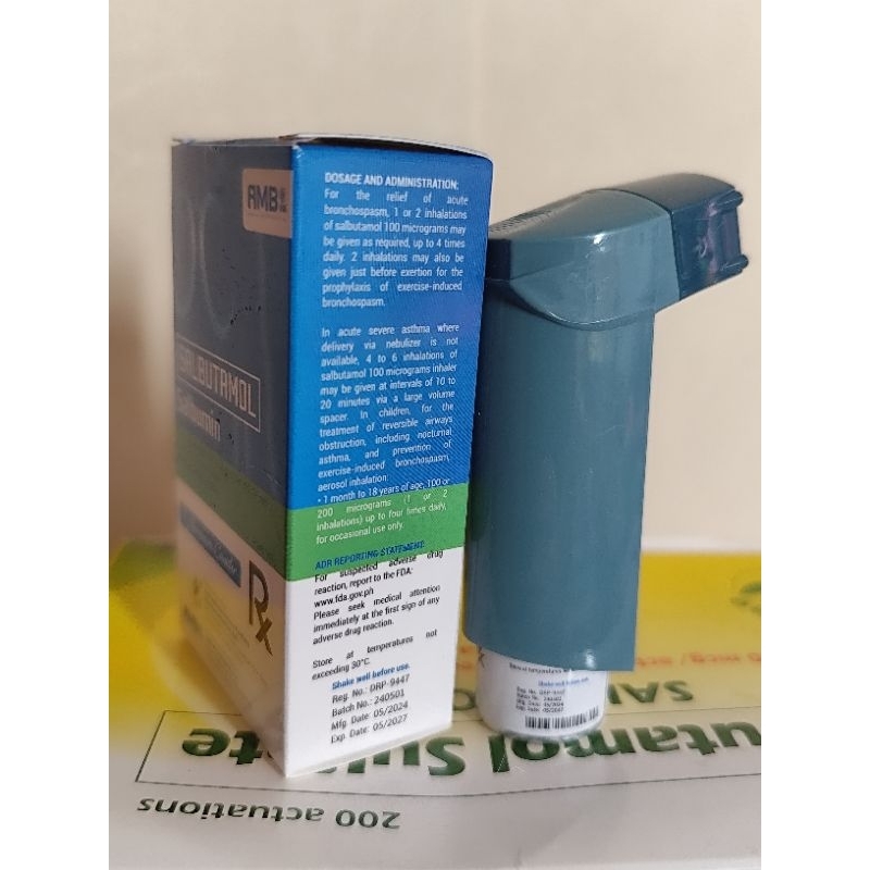 MD inhaler set Spray 200puff | Shopee Singapore