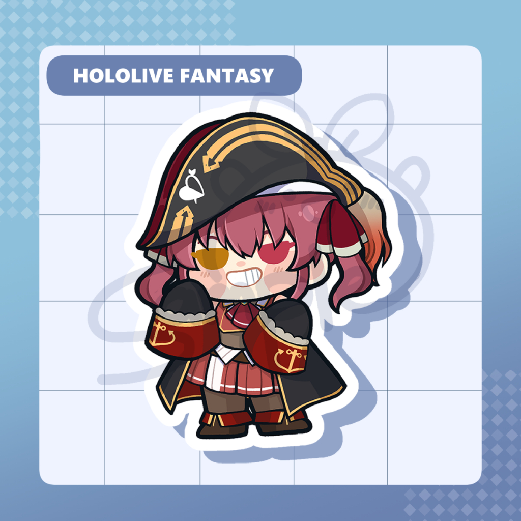 Hololive Gen 3 / Hololive Fantasy Laminated Vinyl Stickers nimica shop ...