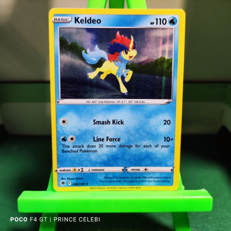 Pokemon TCG - Keldeo (H) | Shopee Singapore