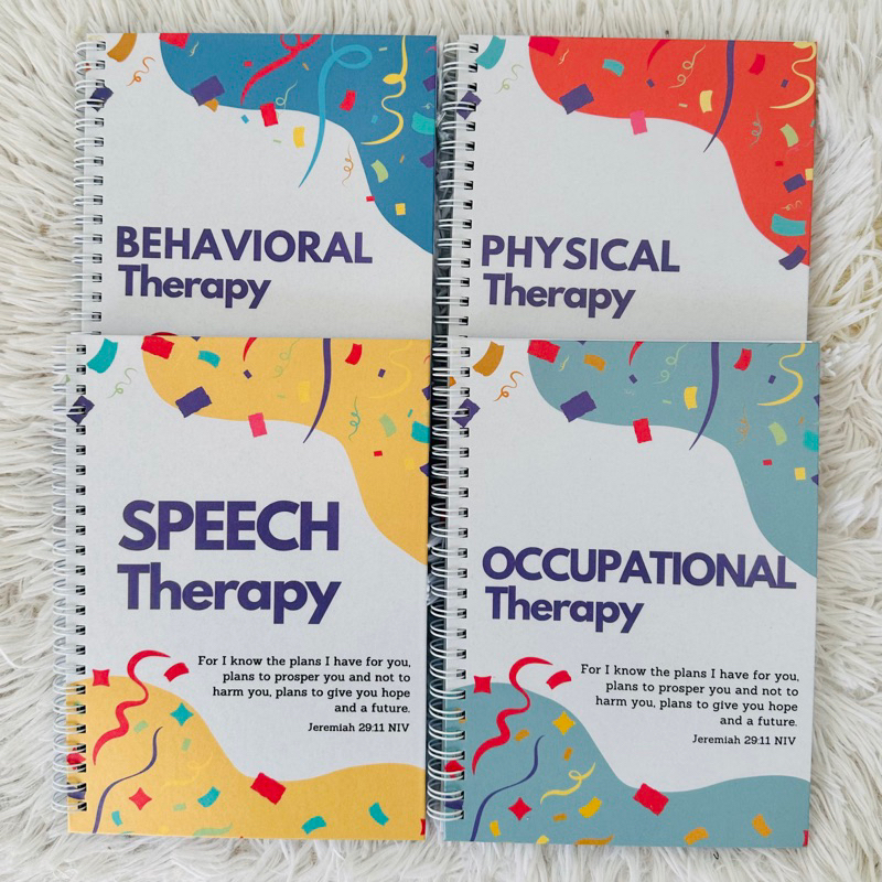 JOURNAL NOTEBOOK SPEECH THERAPY OCCUPATIONAL THERAPY | BEHAVIORAL ...