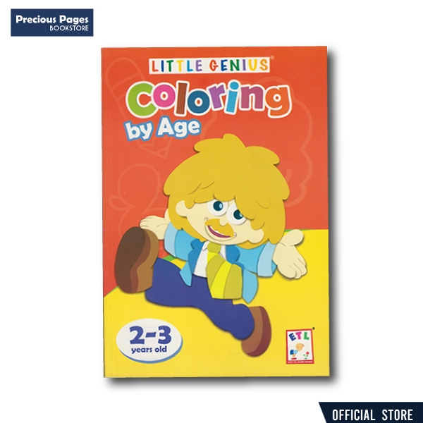 Little Genius - Coloring by Age 2 - 3 years old | Shopee Singapore