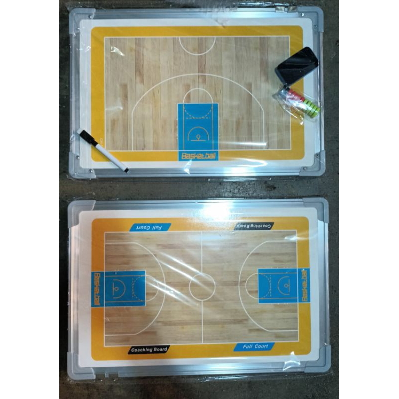 Basketball Coaching Board Big 18"x12" alum frame (2 sided magnetic ...