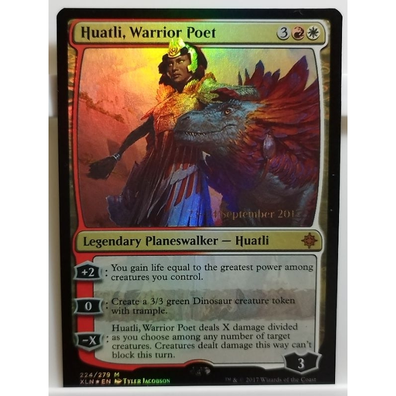 Huatli, Warrior Poet Ixalan Promos (Magic the gathering) | Shopee Singapore