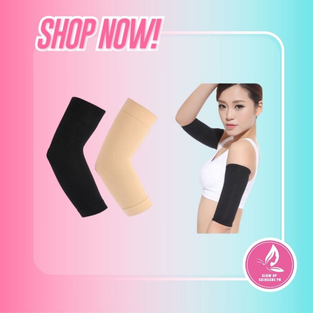 1 pair Effective Made in Japan Arms Sleeve Shaping Arm Compression Slim ...