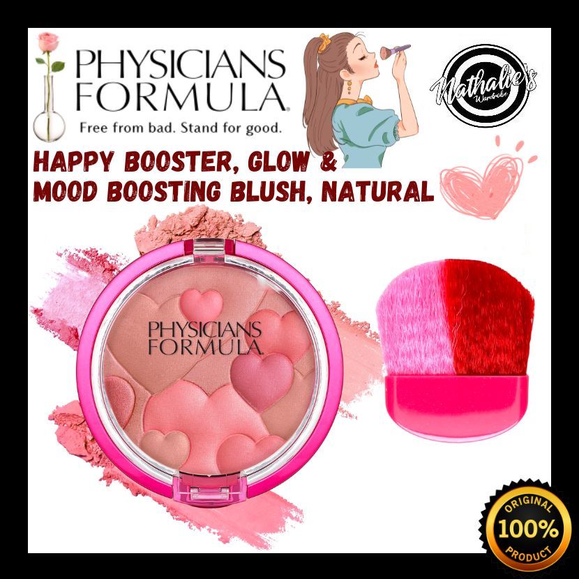 Physicians Formula Happy Booster Glow & Mood Boosting Blush (Natural) | Shopee Singapore