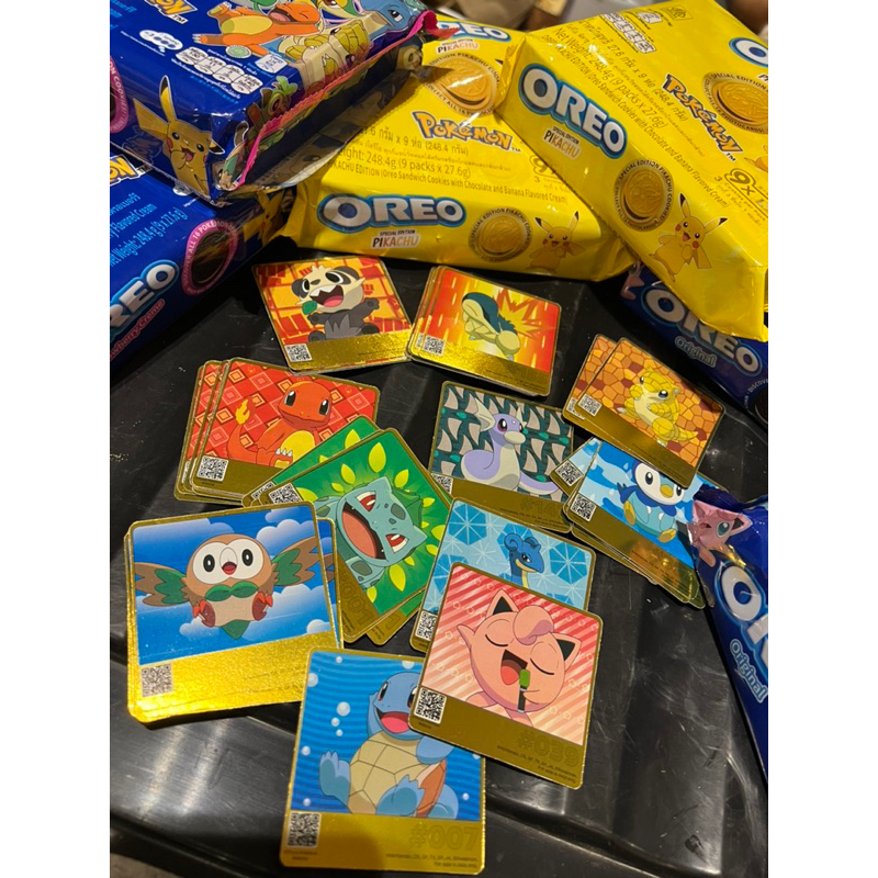 Pokemon Oreo (Pokemon Cards) Oreo Pokemon Cards | Shopee Singapore
