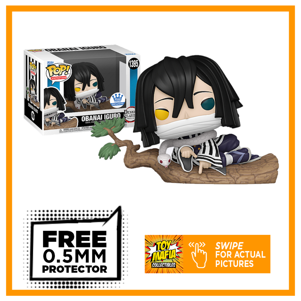 Obanai Iguro - Demon Slayer Funko pop! Funko Shop Exclusive | Shopee ...