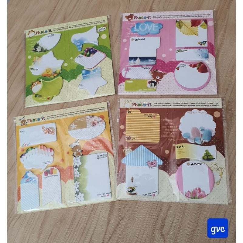 Sticky Memo Note ( Photo It ) with Design 1 pad | Shopee Singapore
