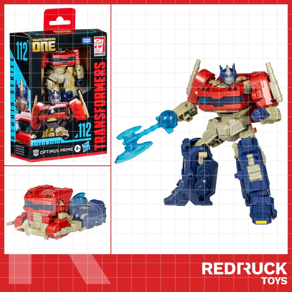 Transformers Studio Series 112 Deluxe Optimus Prime (Transformers One ...