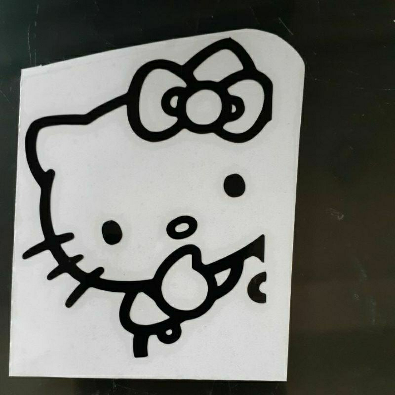 Hello Kitty Laptop Decal (3*2.4in) | Shopee Singapore