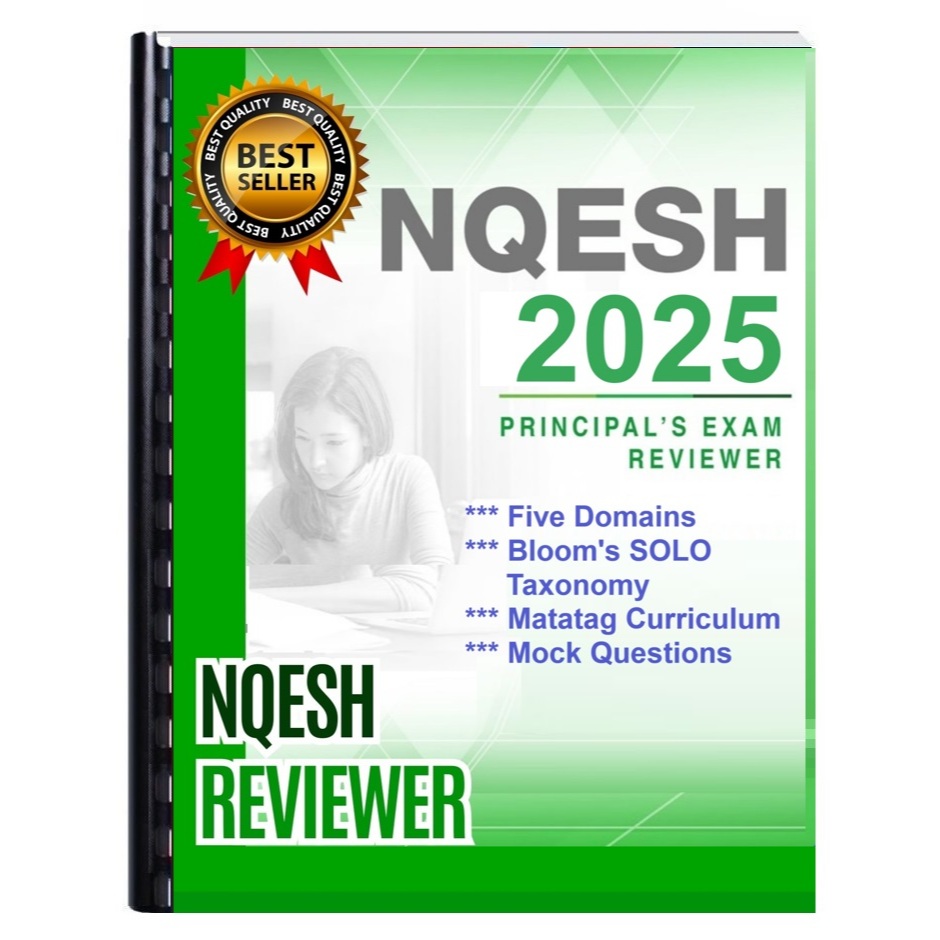 NQESH Reviewer 2025 Advance Edition | Shopee Singapore