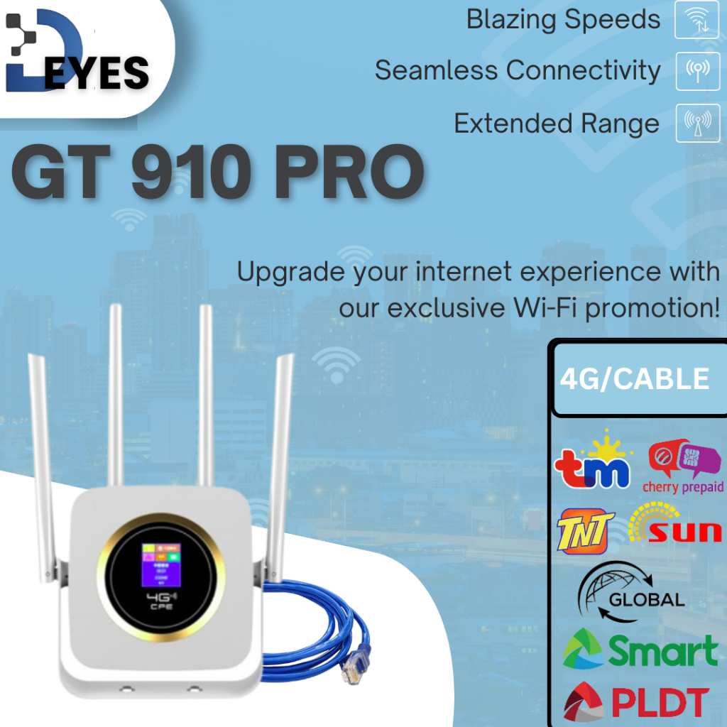 Wifi Modem Turbo GT 910 New Version Router Modified Unlimited Hotspot ...