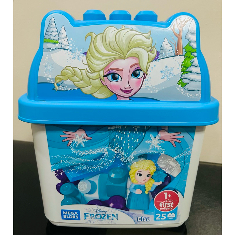 Mega Bloks First Builders Disney Frozen Elsa, 25pcs | Shopee Singapore