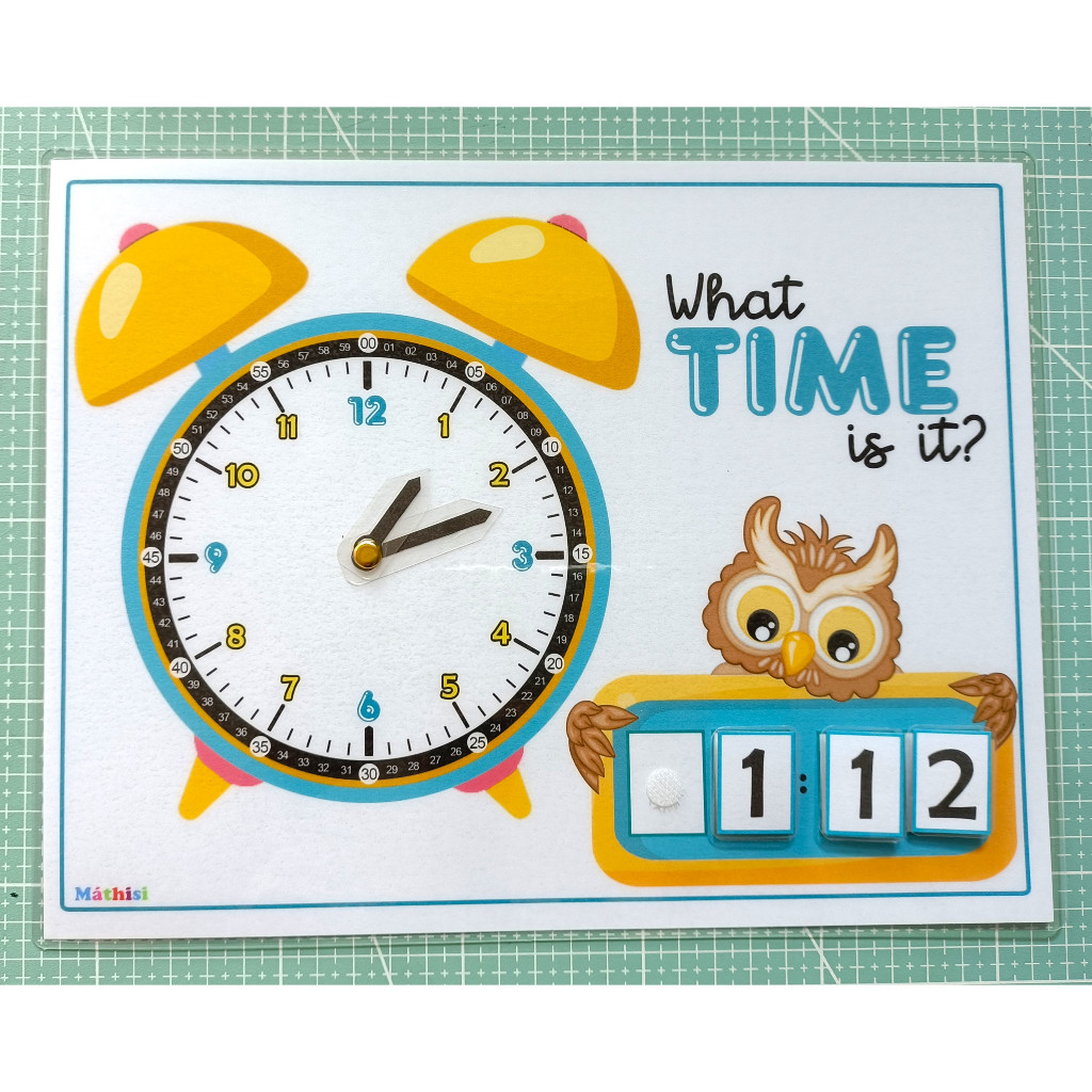 Interactive Telling Time Learning Kit for Kids | Interactive Clock ... Interactive Telling Time Learning Kit for Kids | Interactive Clock ...