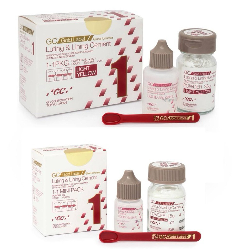 GC Gold Label 1 (Luting & Lining Cement) | Shopee Singapore