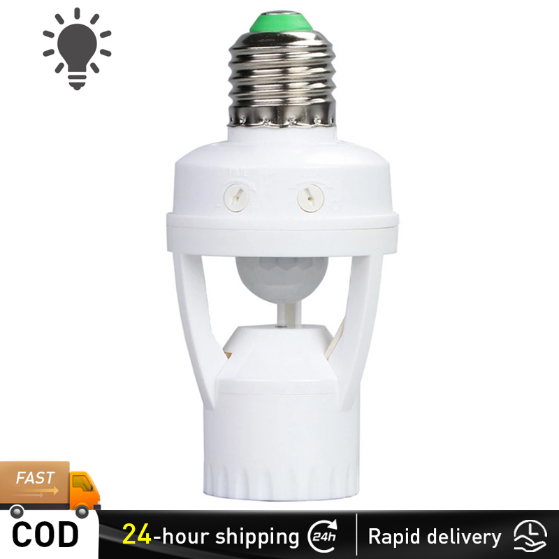 E27 Plug PIR Motion Sensor 220V Light Bulb Holder/Intelligente Induction Schakelaar LED Lamp ...