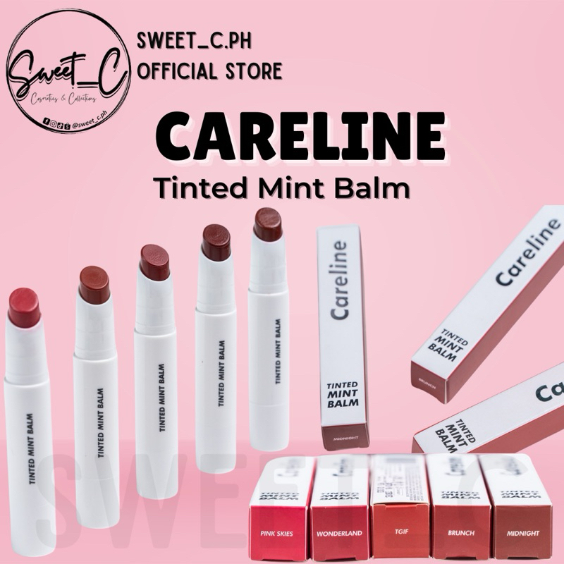 Careline Tinted Mint Balm 1.8g | Shopee Singapore