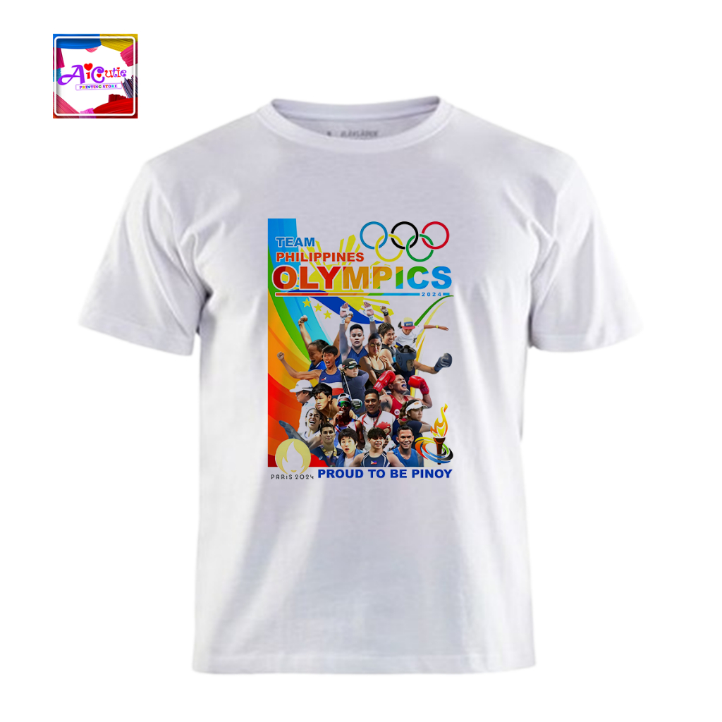 PROUD TO BE PINOY OLYMPICS 2024 TSHIRT DESIGN - AVAILABLE ALL SIZES ...