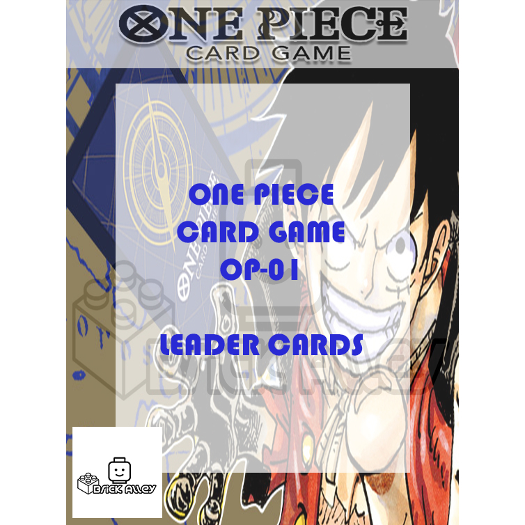 One Piece TCG OP01 Leader Cards (L) | Shopee Singapore