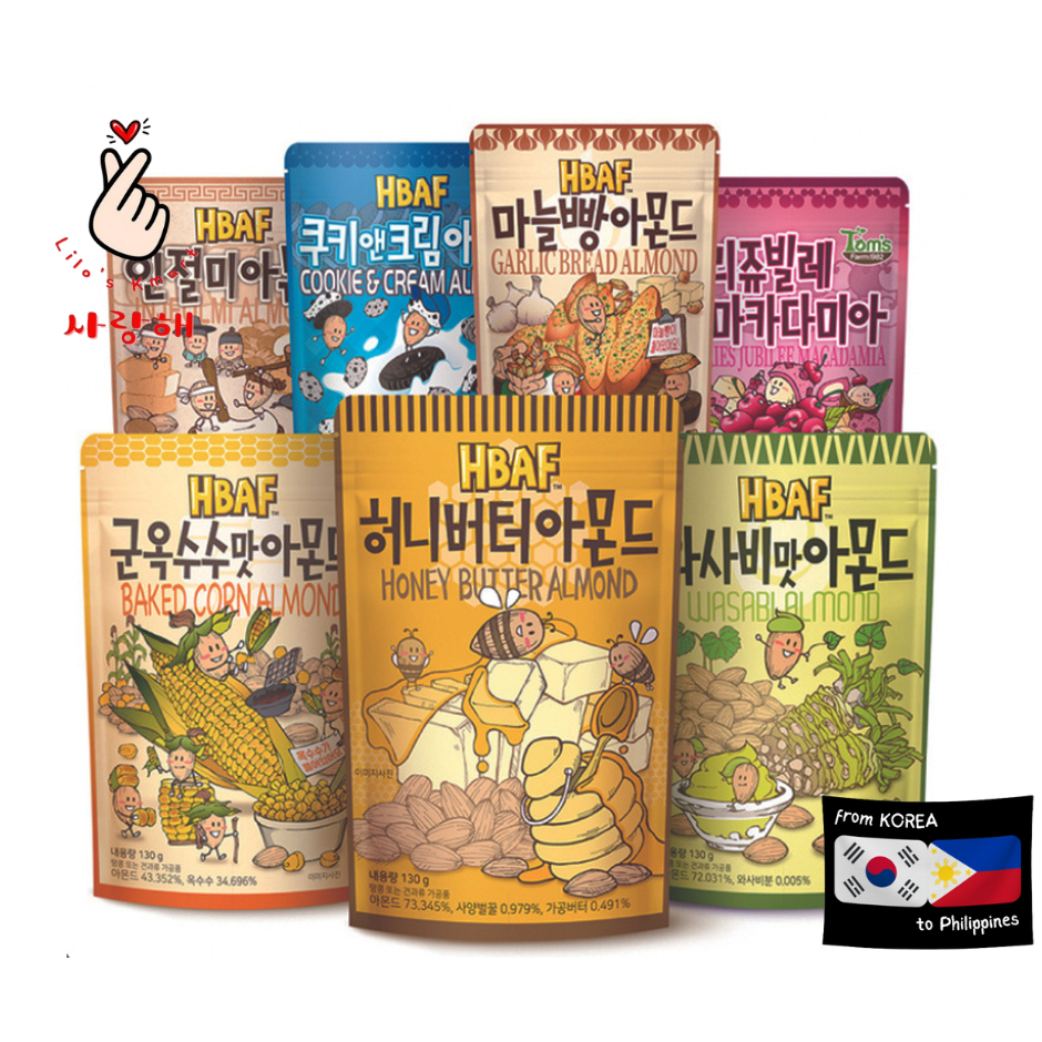 HBAF Honey Butter Almond 190g from Korea | Shopee Singapore