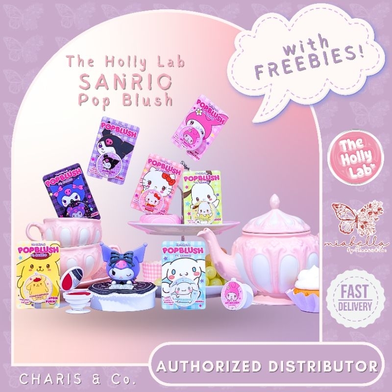 Sanrio Popblush by The Holly Lab + Freebies | Shopee Singapore