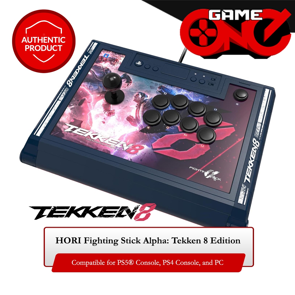 Hori Fighting Stick Alpha Tekken 8 Edition for PS5 / PS4 / PC | Shopee ...