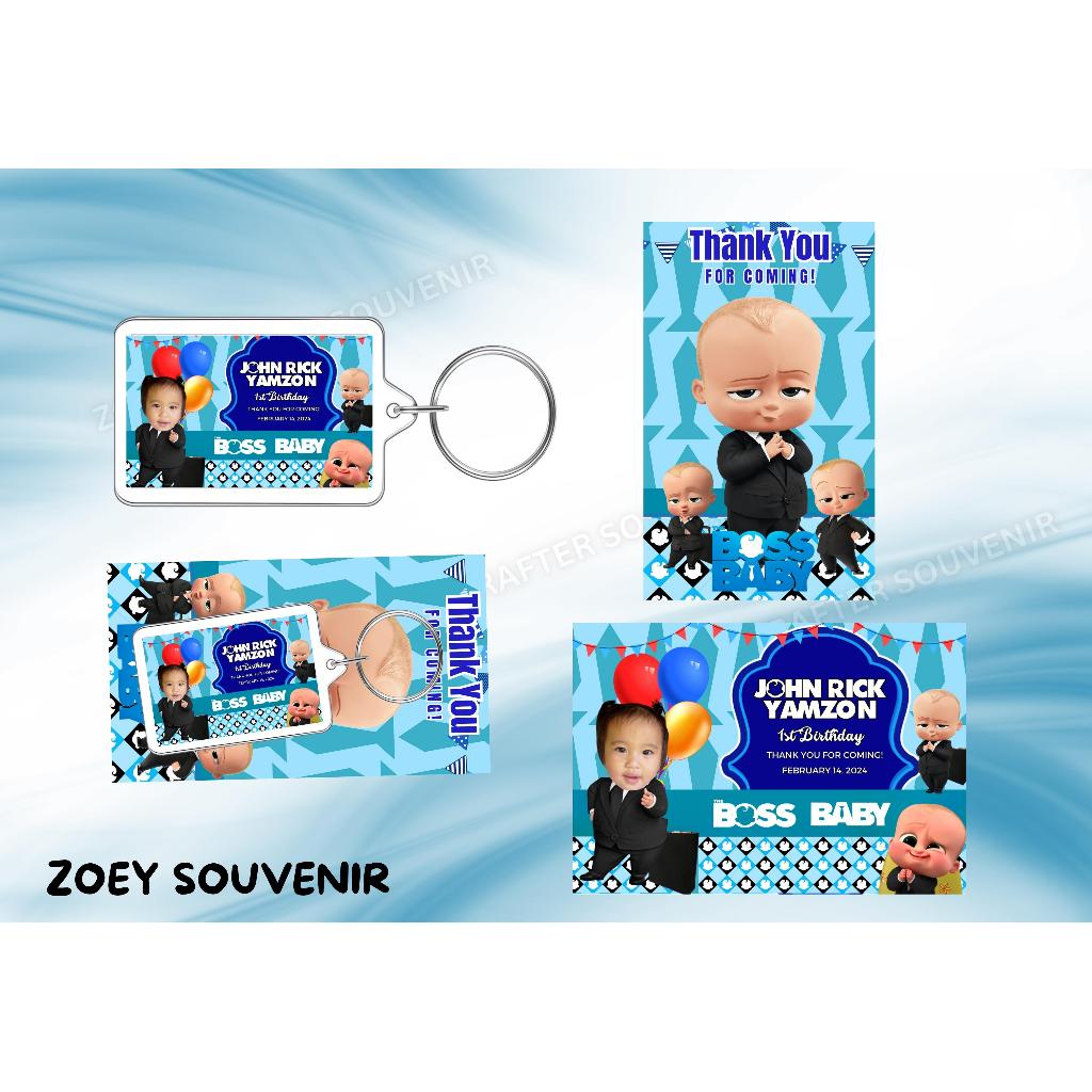Boss Baby Keychain Souvenir | Shopee Singapore