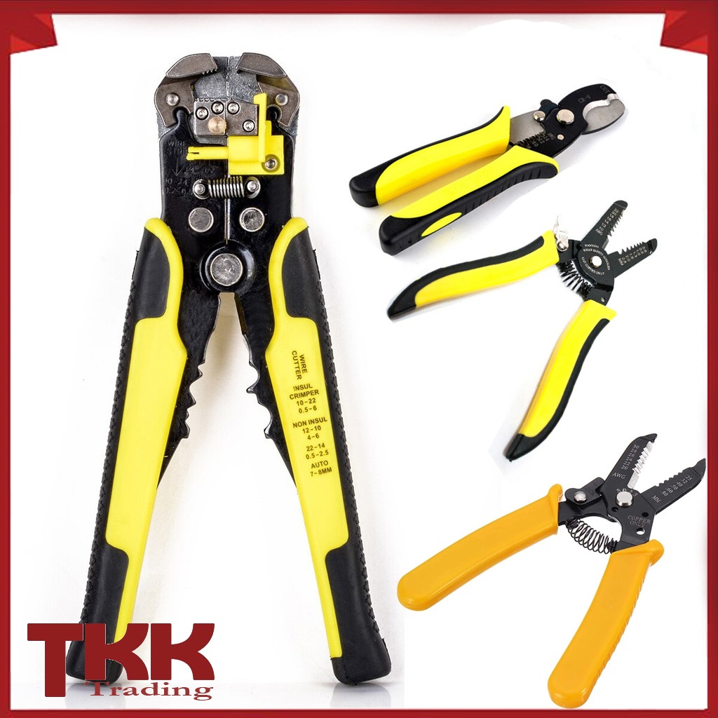 7-in-1 Wire Stripper Pliers Handle Wire Striper Wire Cutter Crimping ...