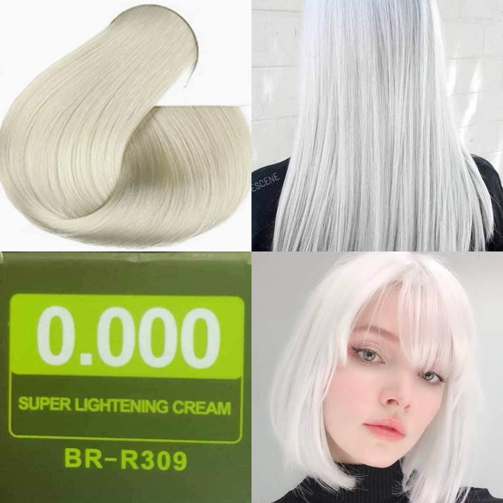 New Bremod Hair Dye Color 100ml Super Lightening Cream 0/000 Lifts up ...
