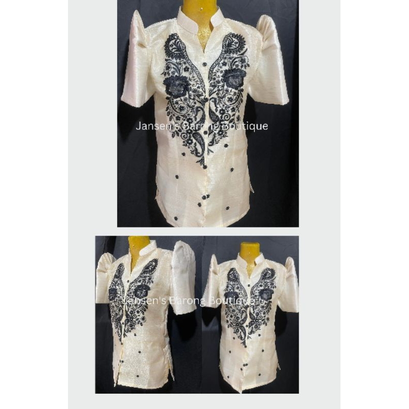 Modern Filipiniana Ladies Barong | Shopee Singapore