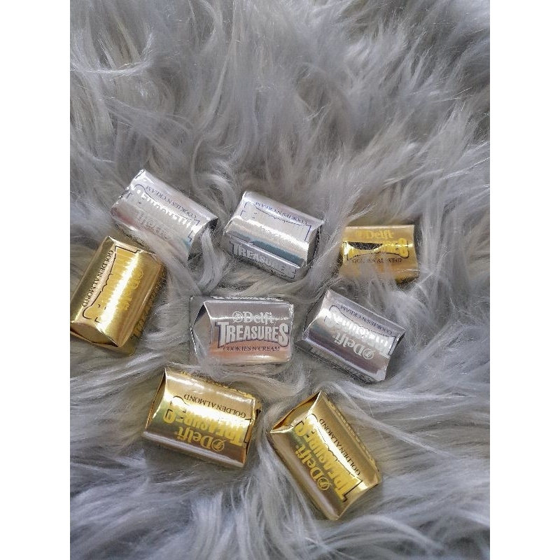 Delfi Treasure Golden almond/cookies n' cream per piece | Shopee Singapore