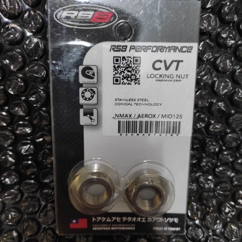 RS8 CONICAL PULLEY NUT BELL NUT AEROX NMAX M3 | Shopee Singapore