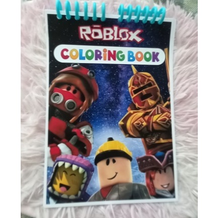 Roblox Coloring Book and Phonics Book Kinder to Grade 3 Levels | Shopee ...
