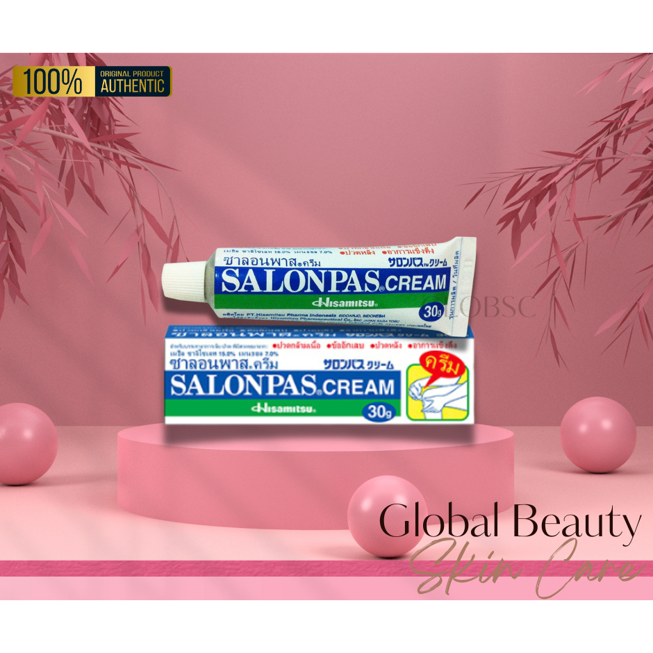 SALONPAS CREAM 30g hisamitsu | Shopee Singapore